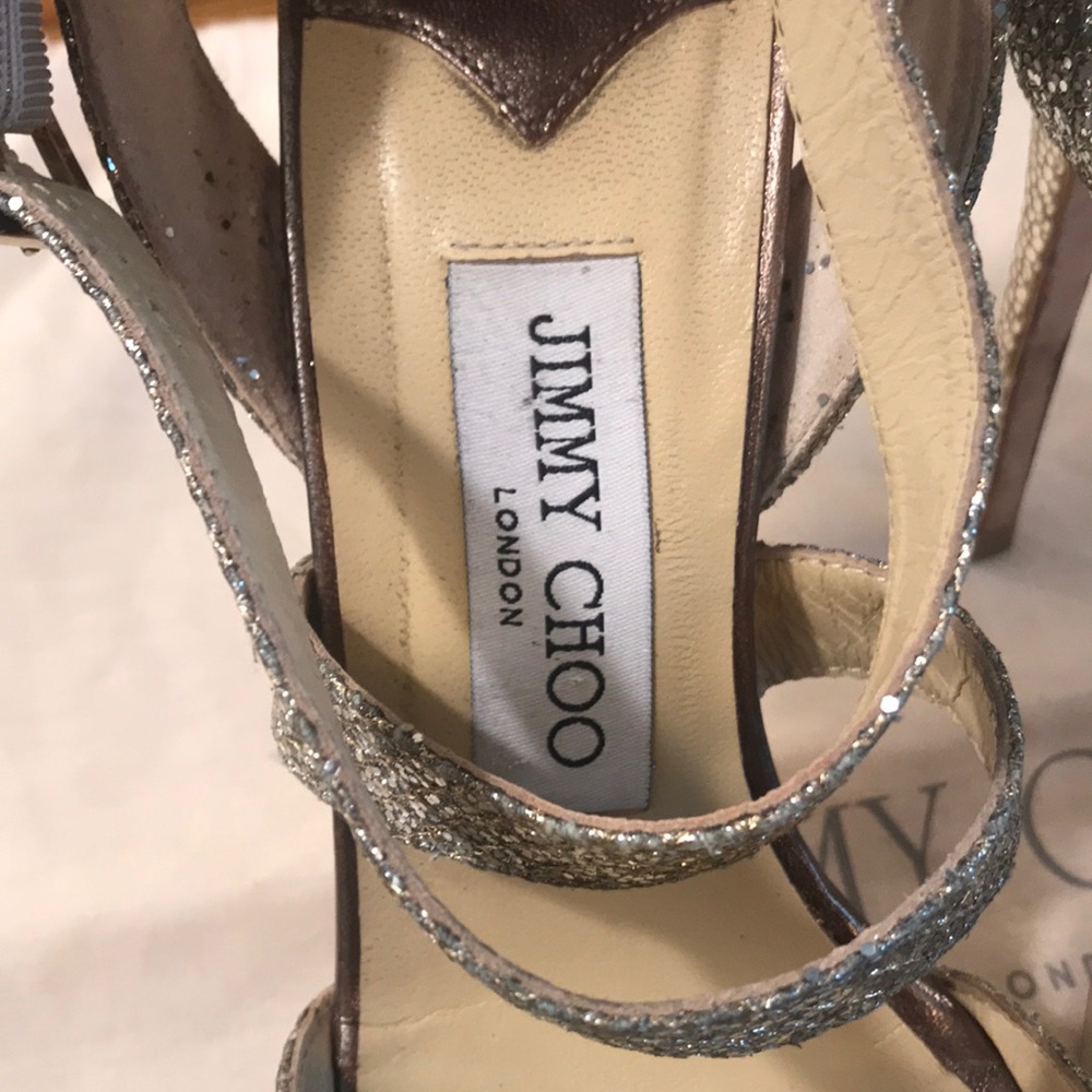 Jimmy Choo Glitter Fab Champagne - Gem